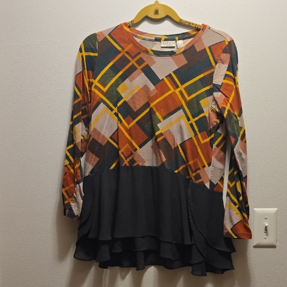 LOGO by Lori Goldstein | Tops | Logo By Lori Goldstein Multicolor ...